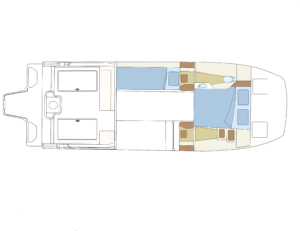 ArrowCat 320 Power Catamaran. Performance, Comfort, & Range