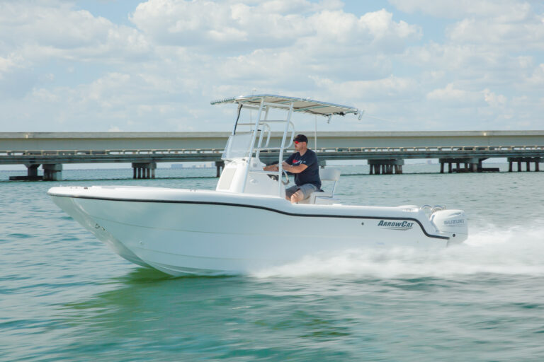 ArrowCat Power Catamarans | Smooth, Fast & Stable Cruisers